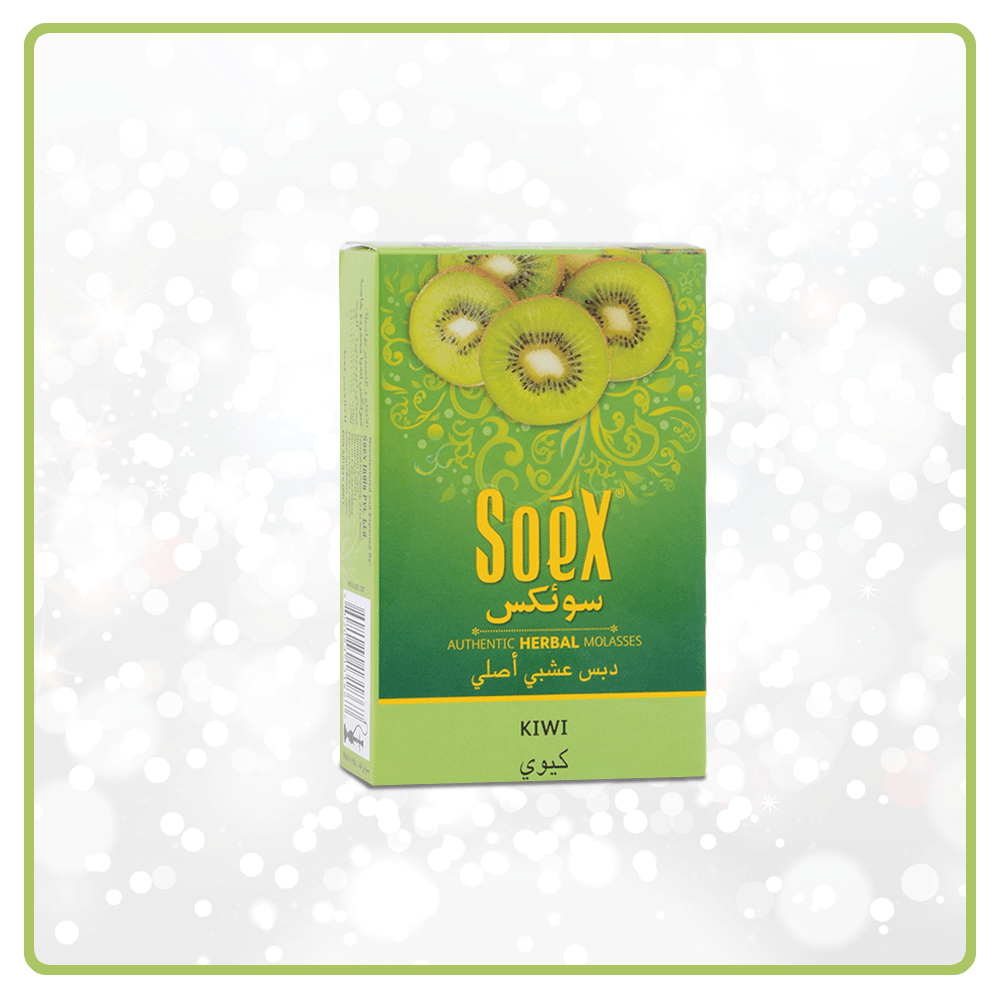 Clearance - SOEX Herbal - Kiwi Shisha Flavour – Shisha Daddy NZ Limited