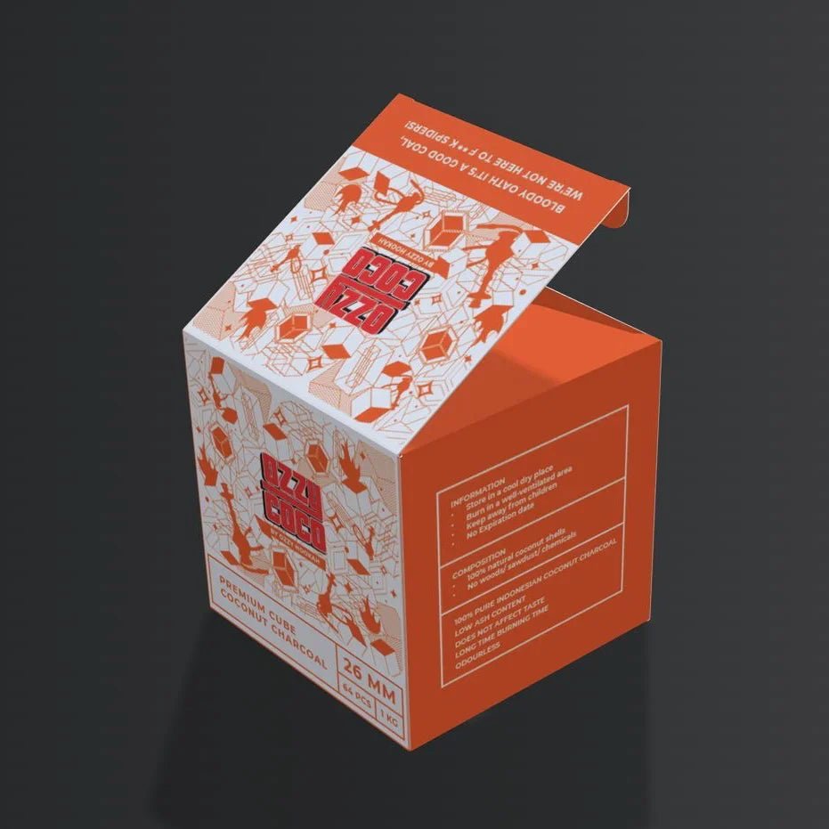 OZZY COCO - CUBE - 26MM – Shisha Daddy NZ Limited