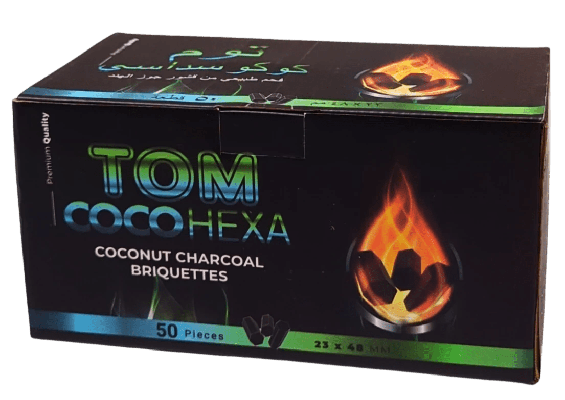 Tom Coco - 1KG Coal - Hex Logs – Shisha Daddy NZ Limited